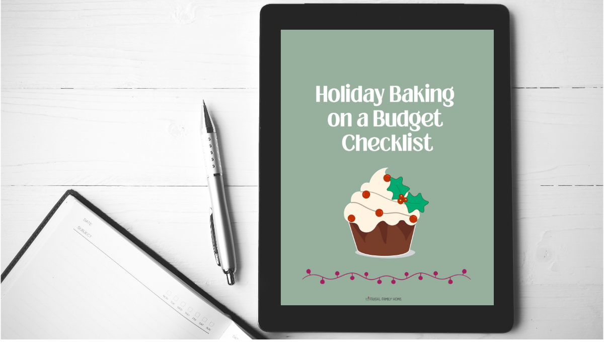 Holiday Baking On A Budget Checklist
